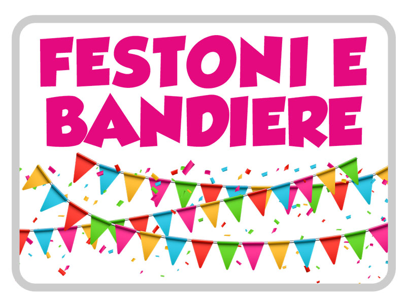 Brandgift - festoni e bandiere
