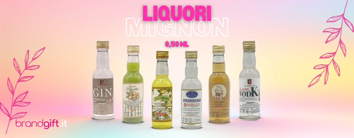 Brandgift - Esplora la Nuova Collezione di Liquori Mignon da 50 ml